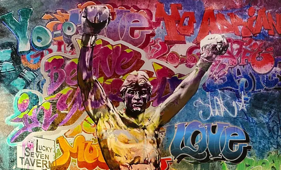 Dal cinema alla tela. L’artista John Rivoli racconta Rocky